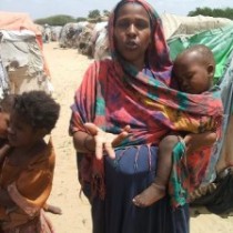 Fleeing families reach border town of Beled-hawo, Gedo region